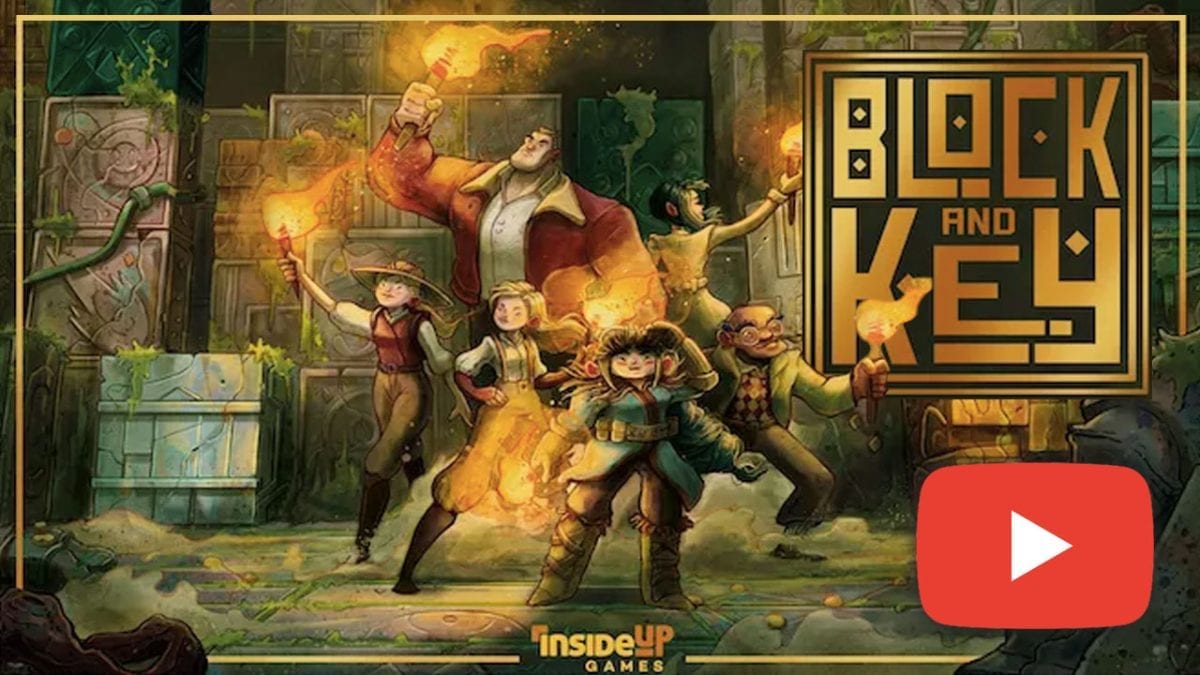 Block and Key Game Video Review – Meeple Mountain