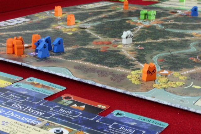 Board Game Step Ladder – Asymmetric Roles – Meeple Mountain