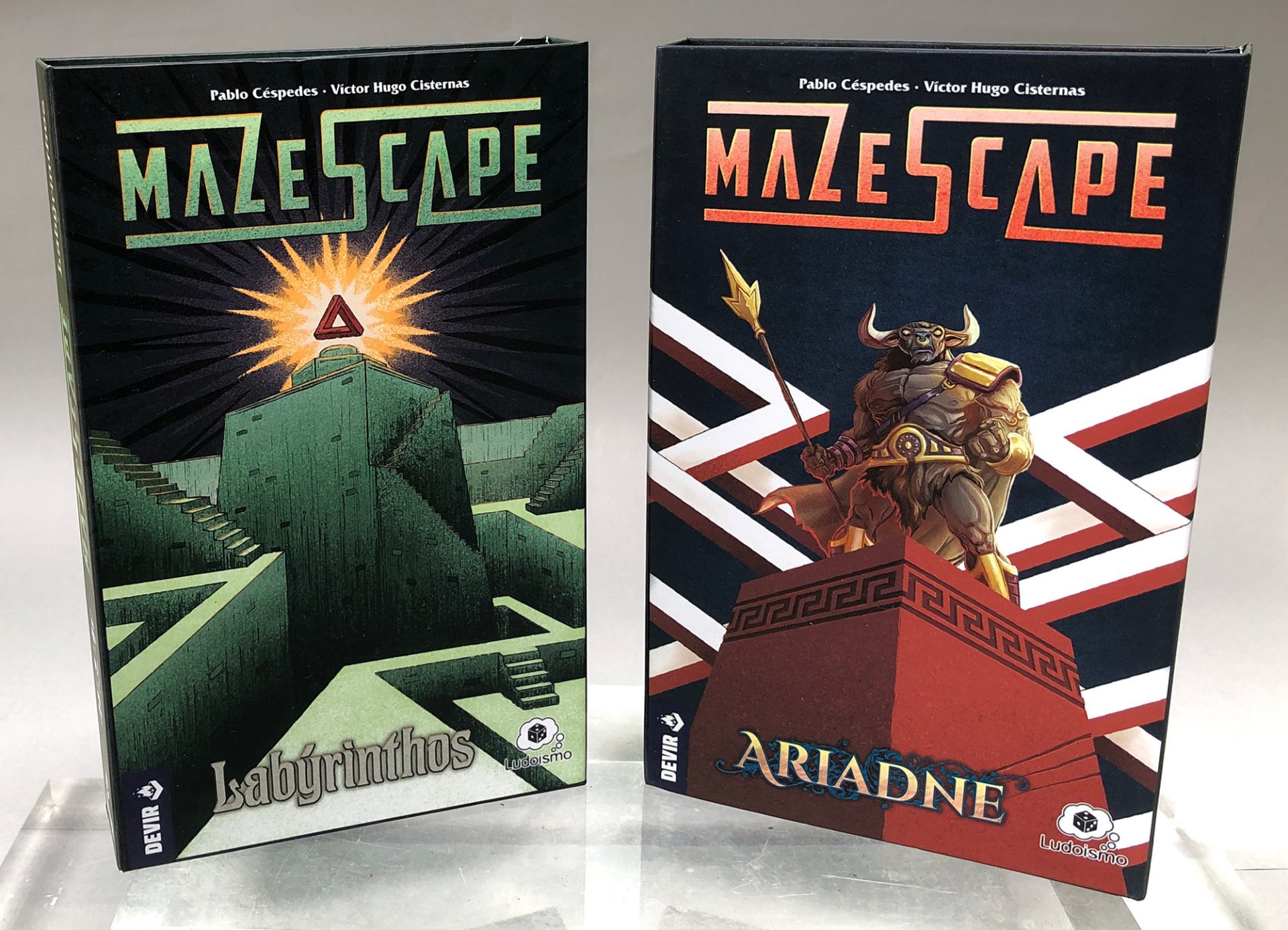 Mazescape Labyrinthos & Mazescape Ariadne Game Review – Meeple Mountain