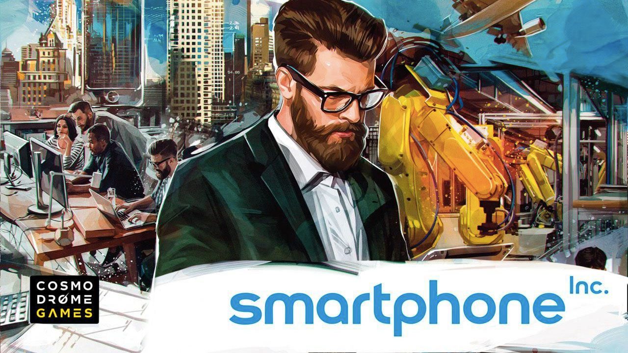 Smartphone, Inc. and 1.1 Status Update Game Review – Meeple Mountain
