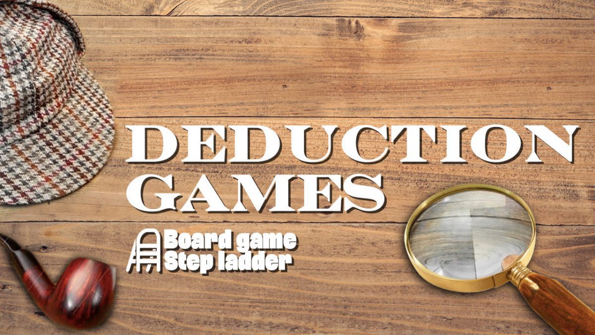 Board Game Step Ladder – Deduction – Meeple Mountain