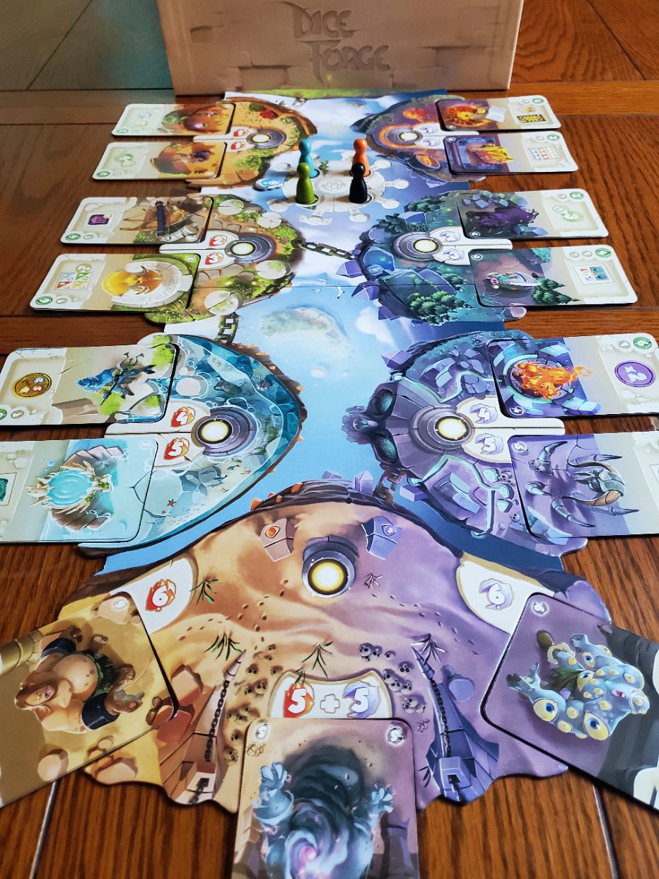 Dice Forge Game Review – Meeple Mountain