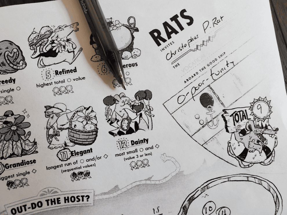 RATS: High Tea at Sea Game Review – Meeple Mountain