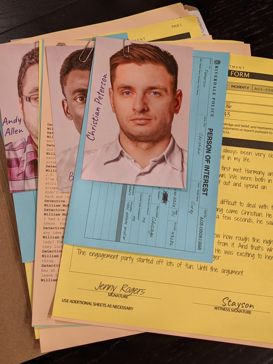 Unsolved Case Files Game Review: Jamie & Harmony – Meeple Mountain