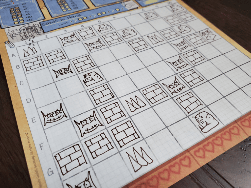 Doodle Dungeon Game Review – Meeple Mountain