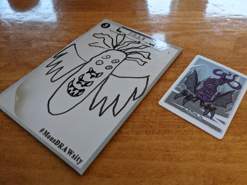 MonsDRAWsity Game Review – Meeple Mountain