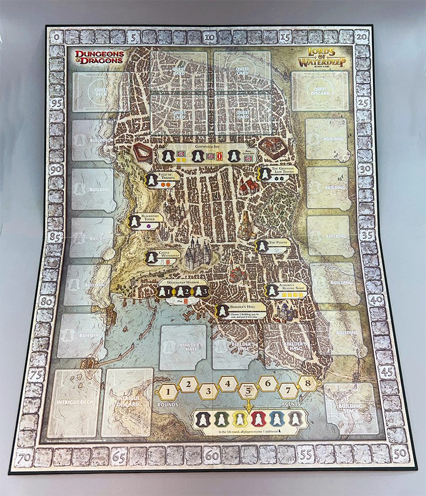 Lords of Waterdeep Game Review – Meeple Mountain