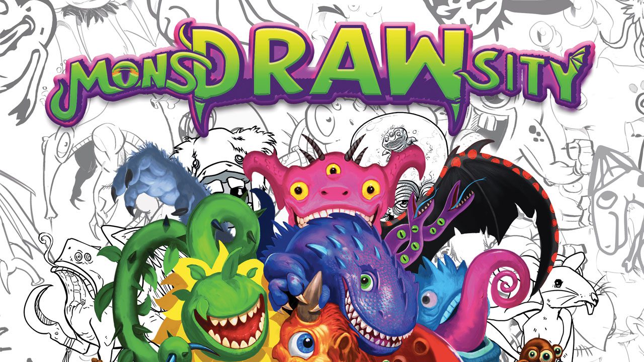 MonsDRAWsity Game Review – Meeple Mountain