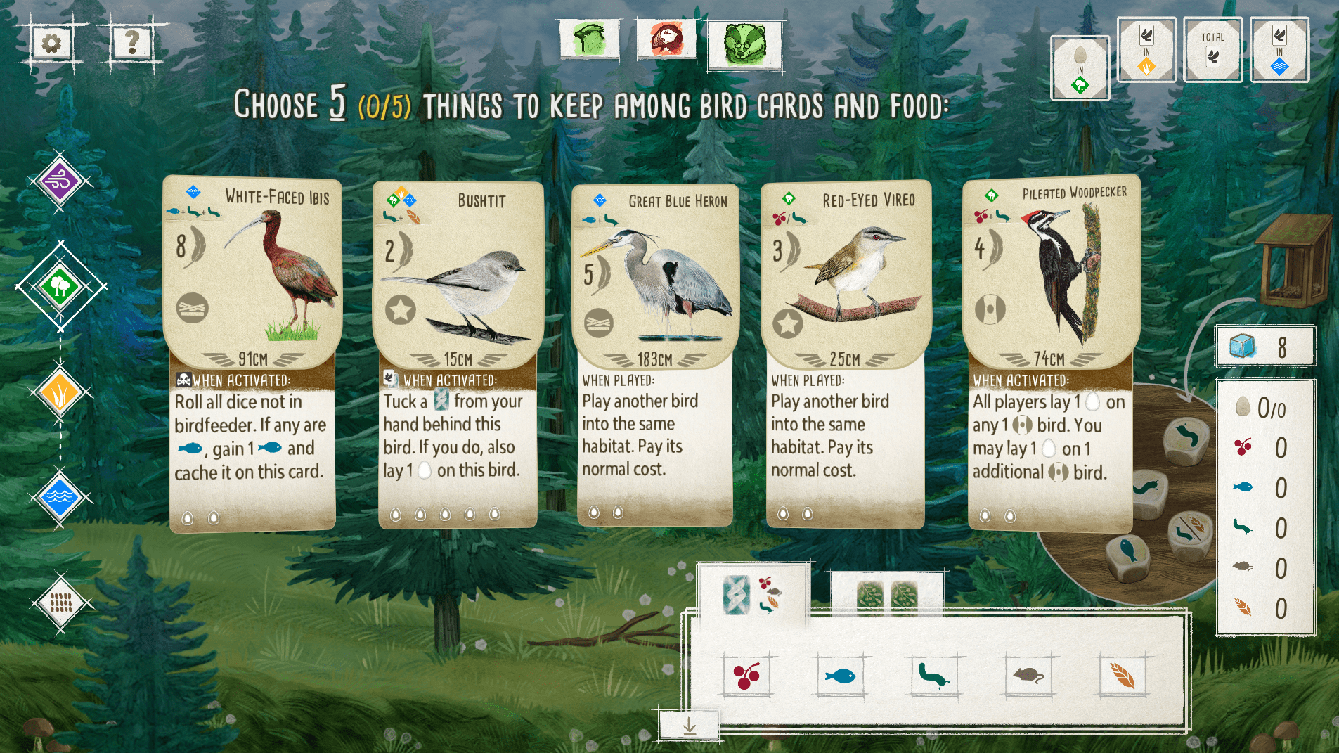 Wingspan Digital Game Review – Meeple Mountain