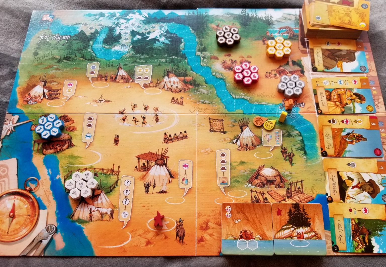 Games We Love: Lewis & Clark: The Expedition – Meeple Mountain