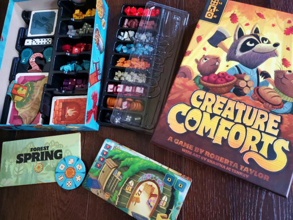 Creature Comforts Game Review – Meeple Mountain