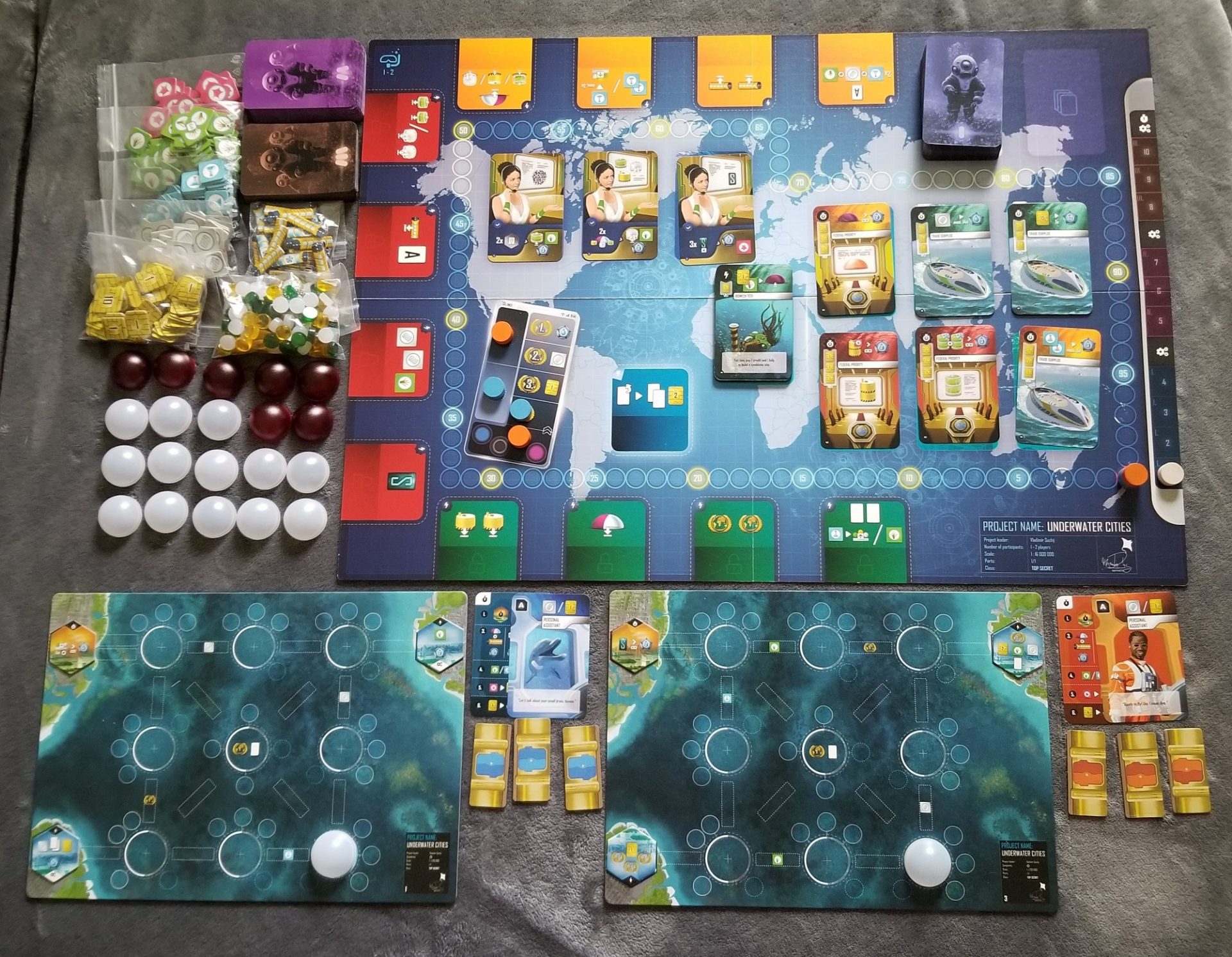 Underwater Cities Game Review – Meeple Mountain