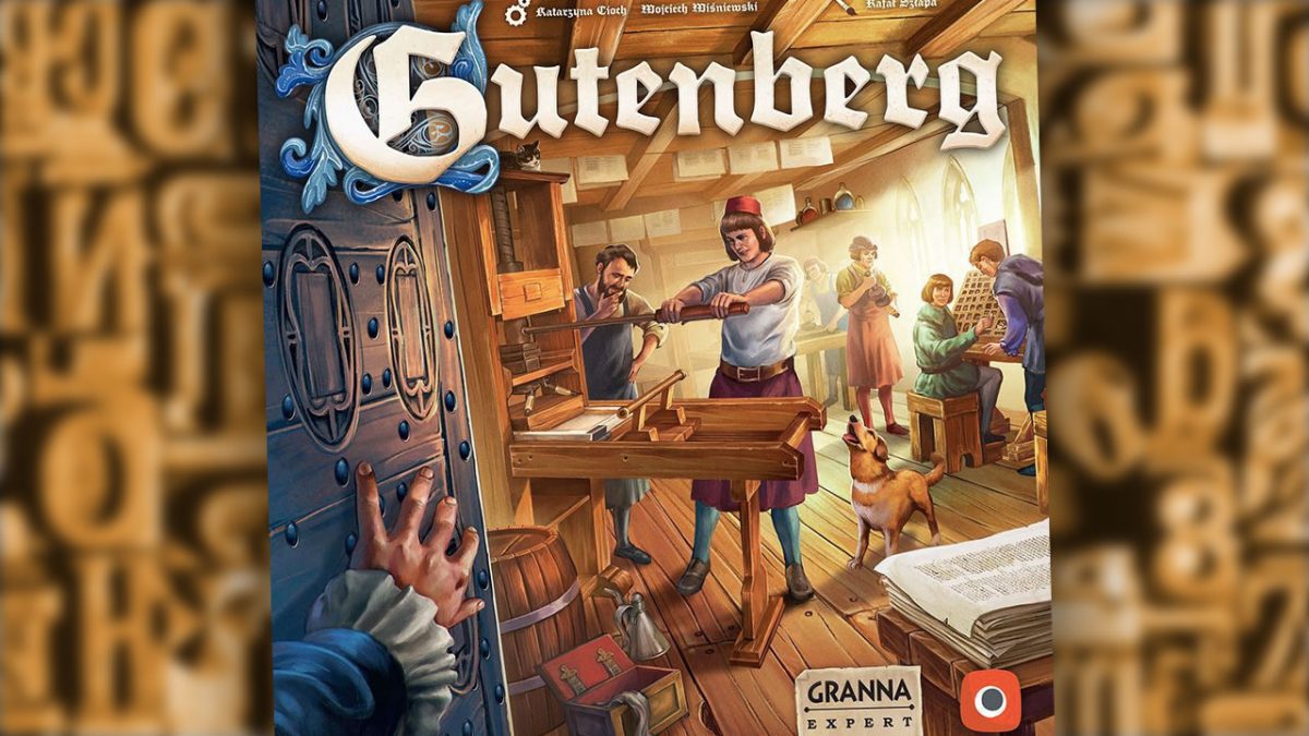 Gutenberg Game Review – Meeple Mountain