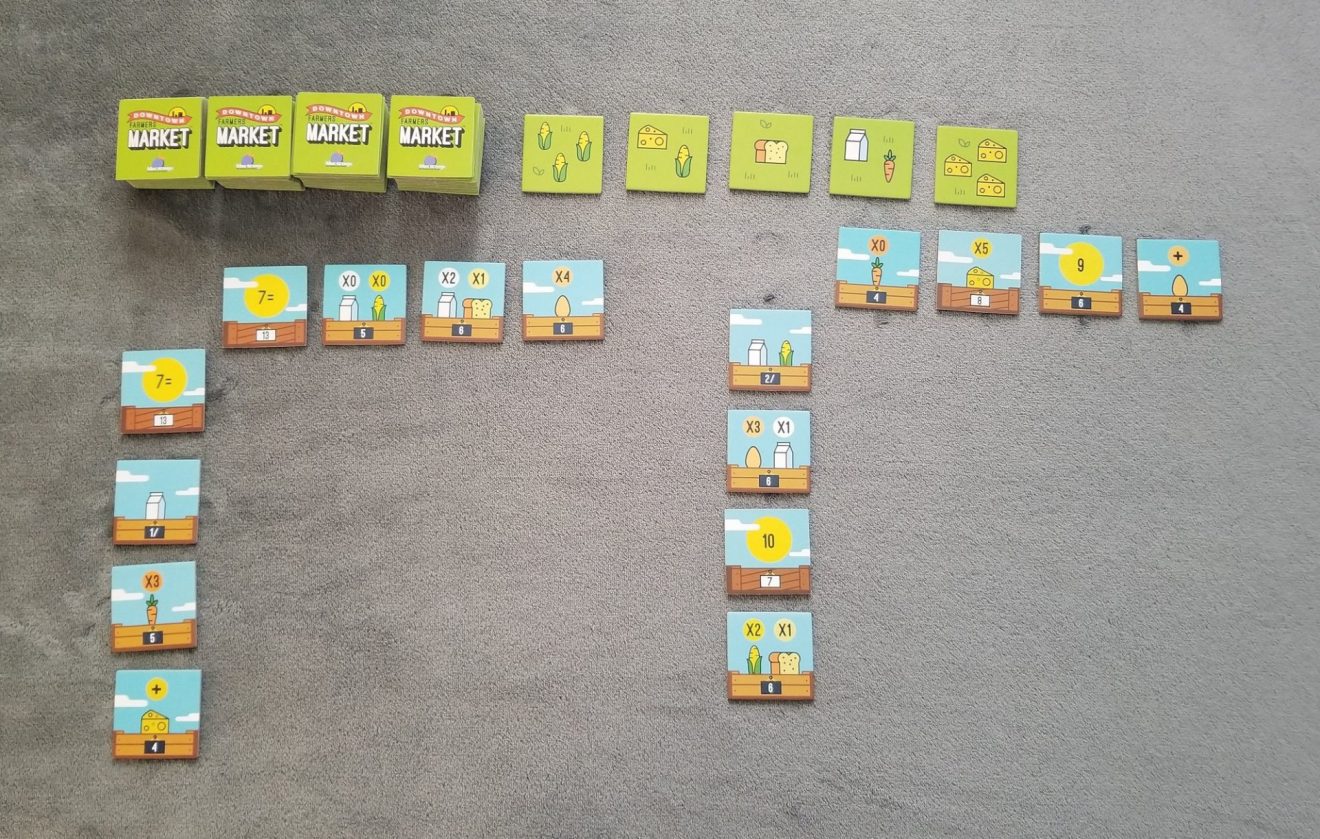 Downtown Farmers Market Game Review – Meeple Mountain