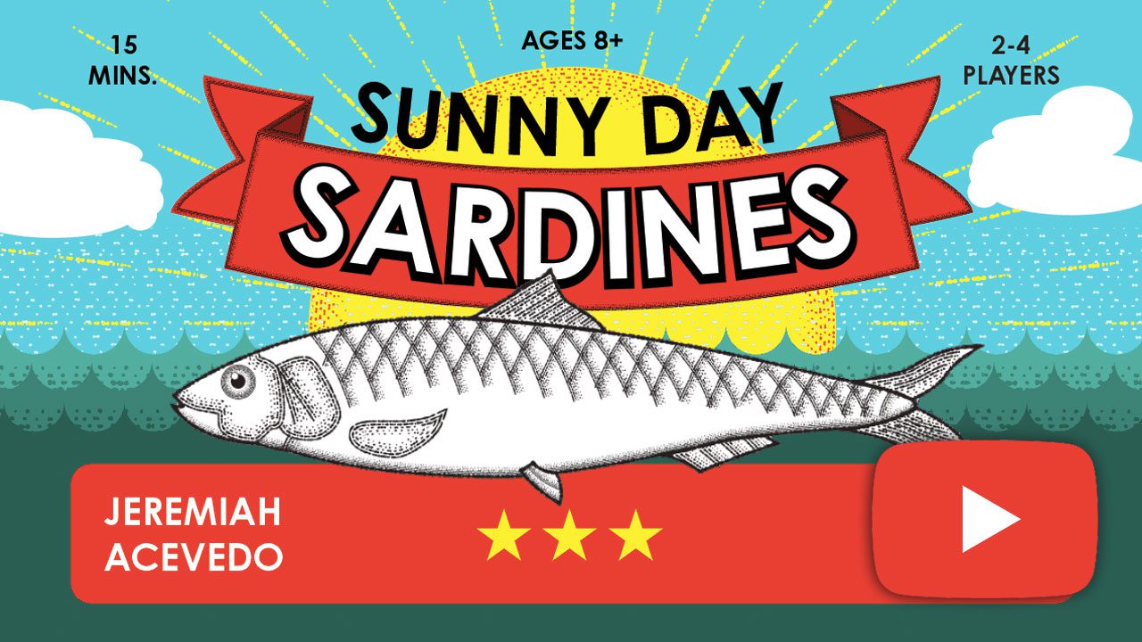 Sunny Day Sardines Game Video Review – Meeple Mountain