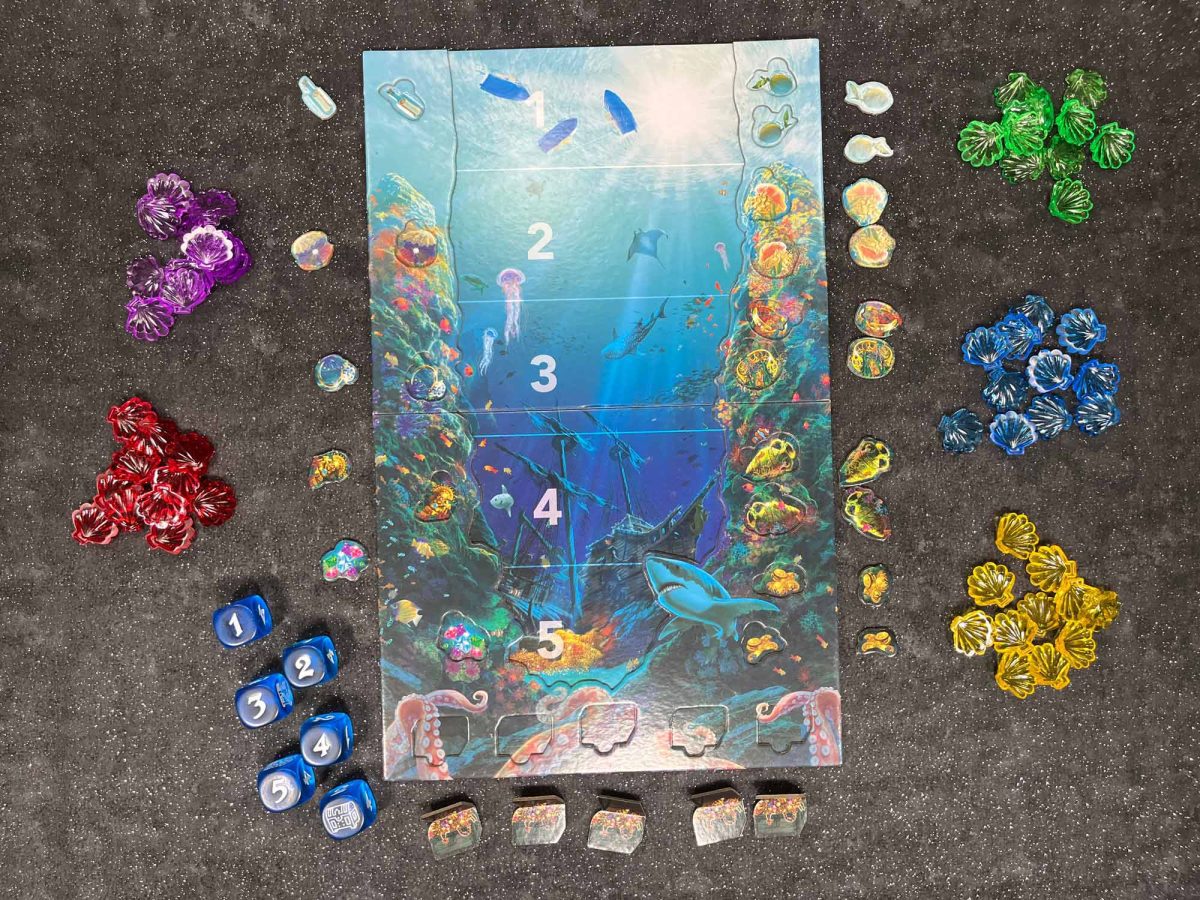 Into the Blue Game Review — Meeple Mountain