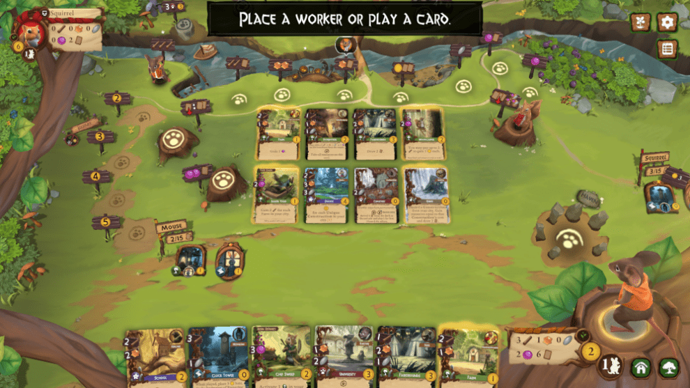 Everdell Digital Game Review – Meeple Mountain