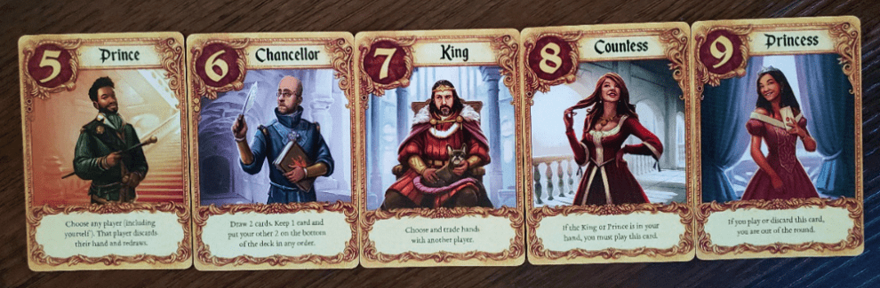 Love Letter (2019) Game Review – Meeple Mountain