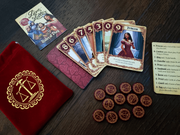 Love Letter (2019) Game Review – Meeple Mountain