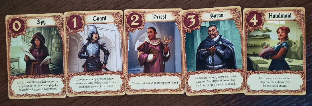 Love Letter (2019) Game Review – Meeple Mountain