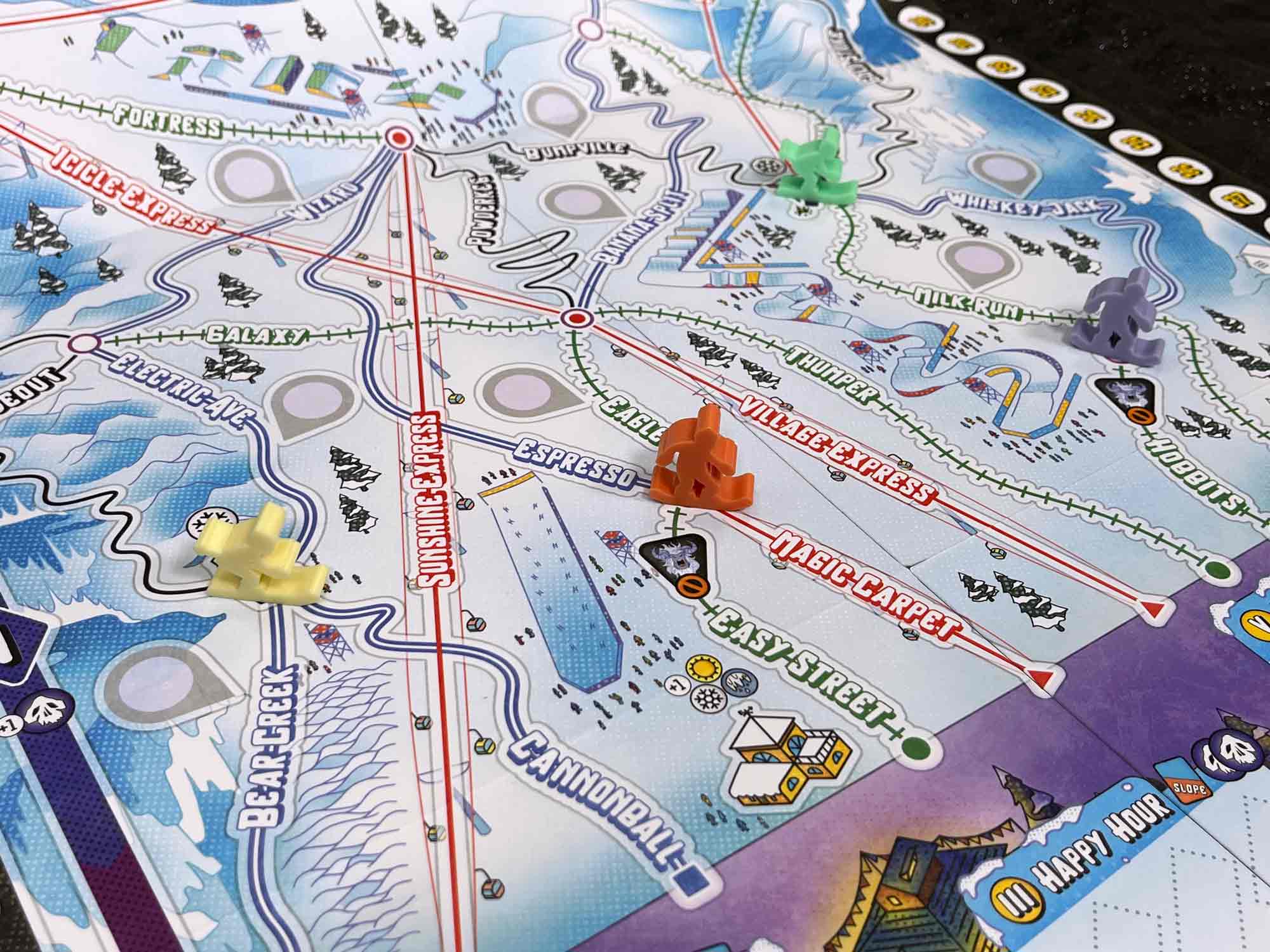 Skull Canyon Ski Fest Game Review – Meeple Mountain