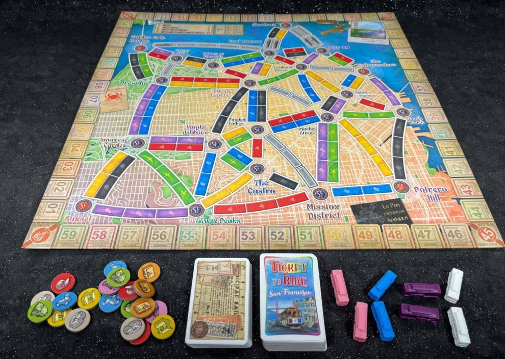 Ticket to Ride: San Francisco Game Review – Meeple Mountain