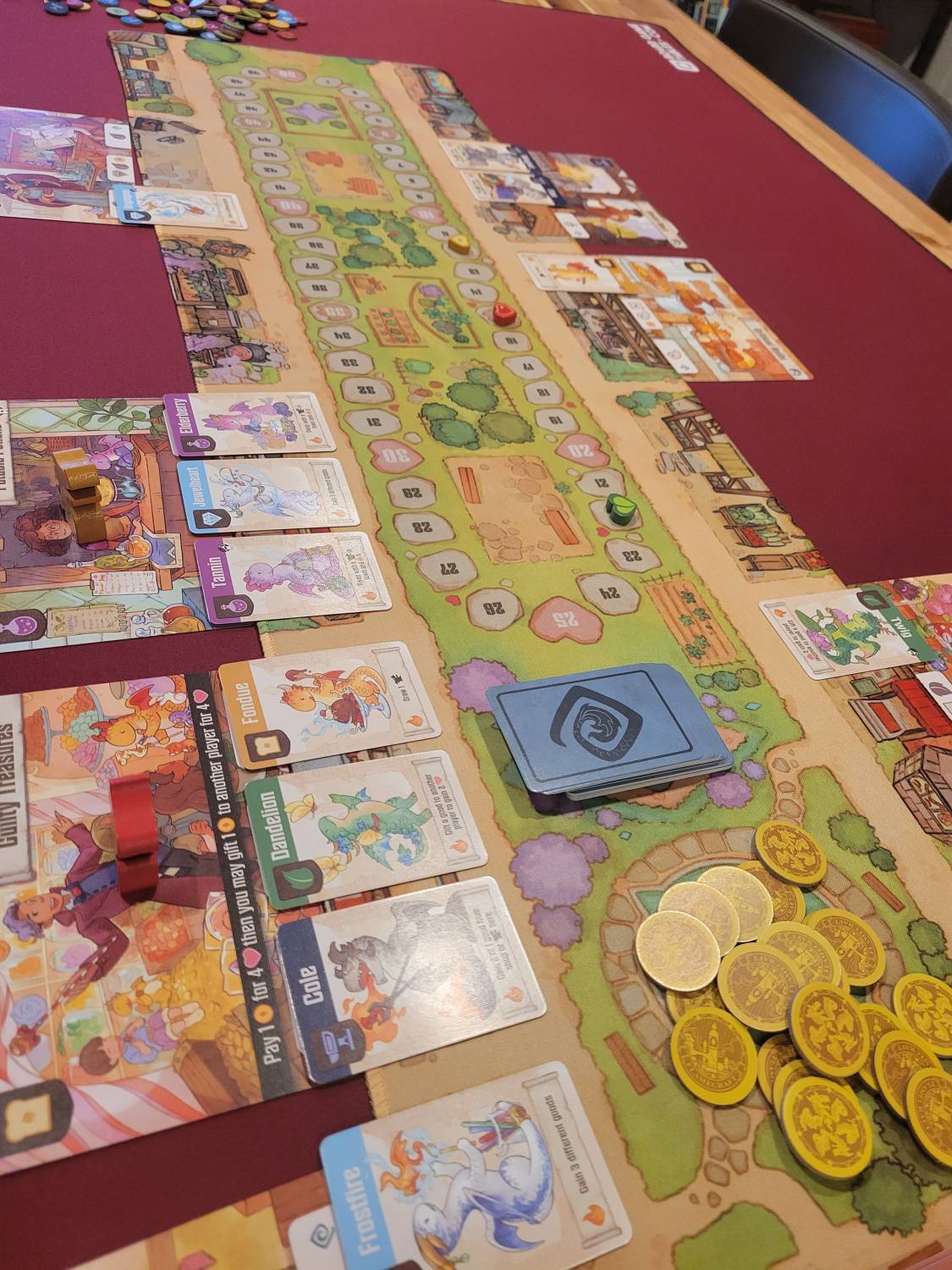 Work Faster, Tiny Dragon: A Flamecraft Game Review – Meeple Mountain