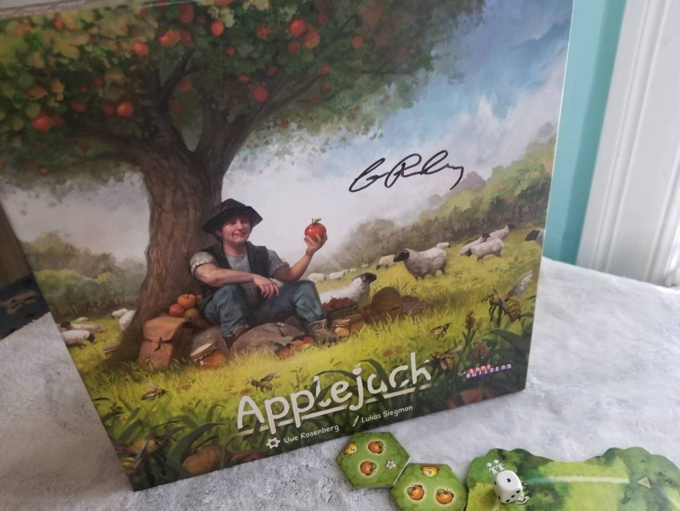 Ave Uwe: Applejack Game Review – Meeple Mountain