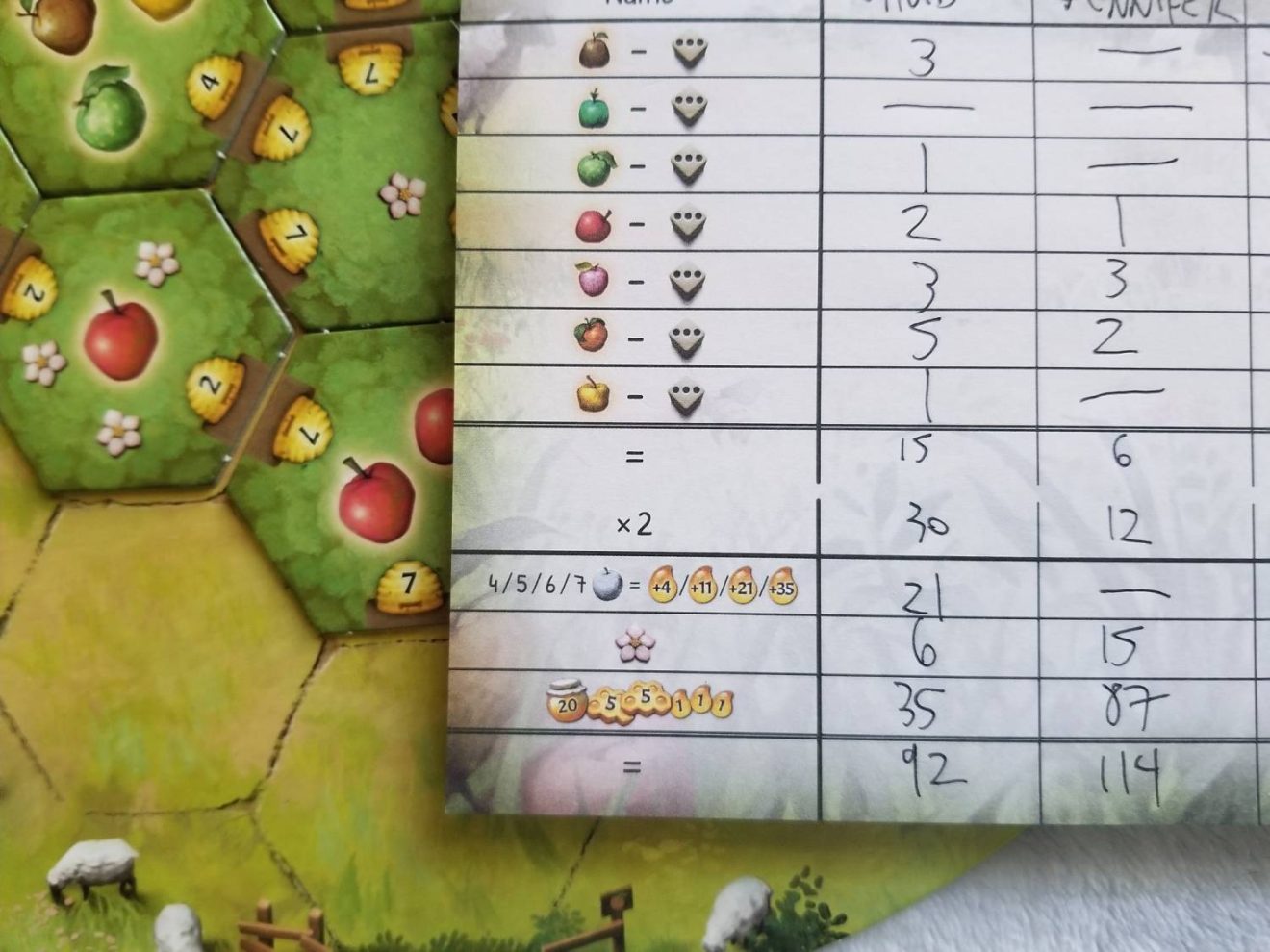 Ave Uwe: Applejack Game Review – Meeple Mountain