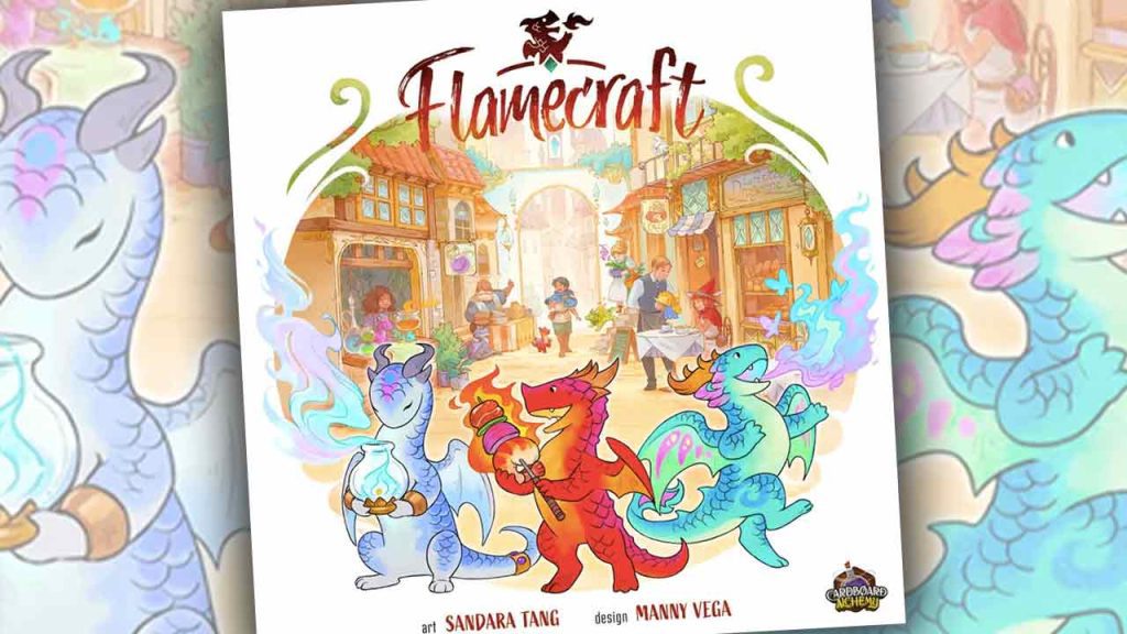 Work Faster, Tiny Dragon: A Flamecraft Game Review – Meeple Mountain
