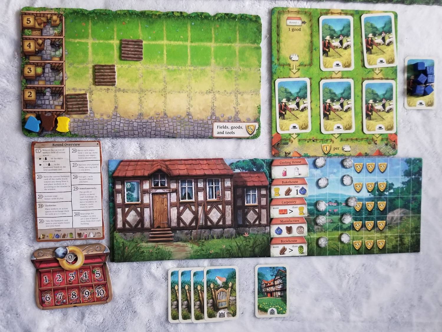 Ave Uwe: Hallertau Game Review – Meeple Mountain