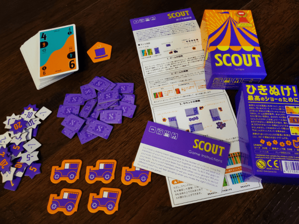 SCOUT Game Review – Meeple Mountain