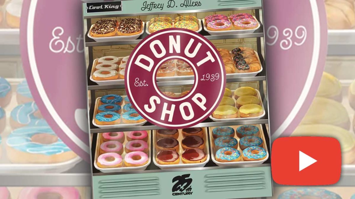 Donut Shop Game Video Review – Meeple Mountain