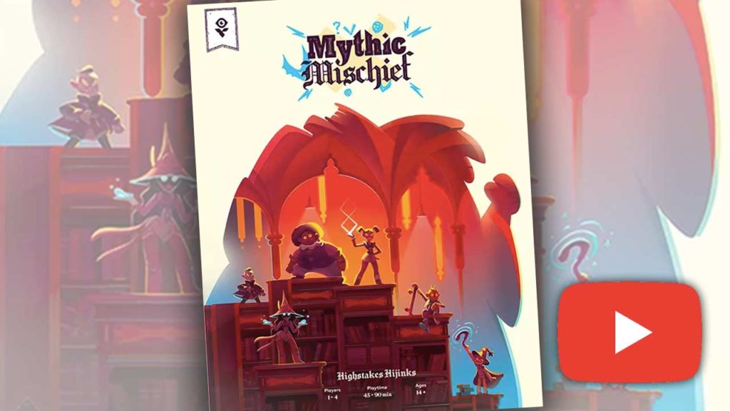 Mythic Mischief Game Video Review – Meeple Mountain