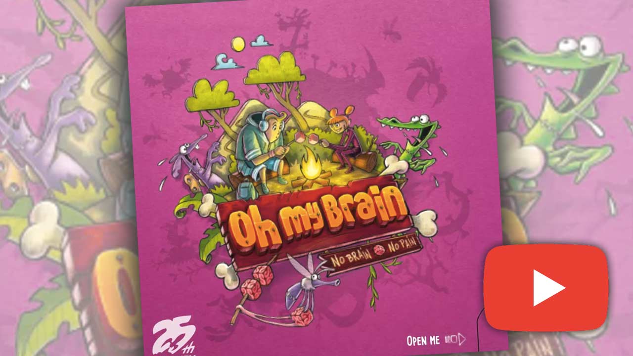 Oh My Brain Game Video Review – Meeple Mountain