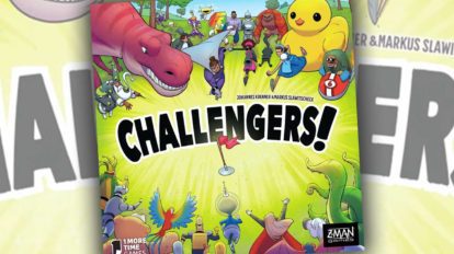 Challengers! Game Review – Meeple Mountain