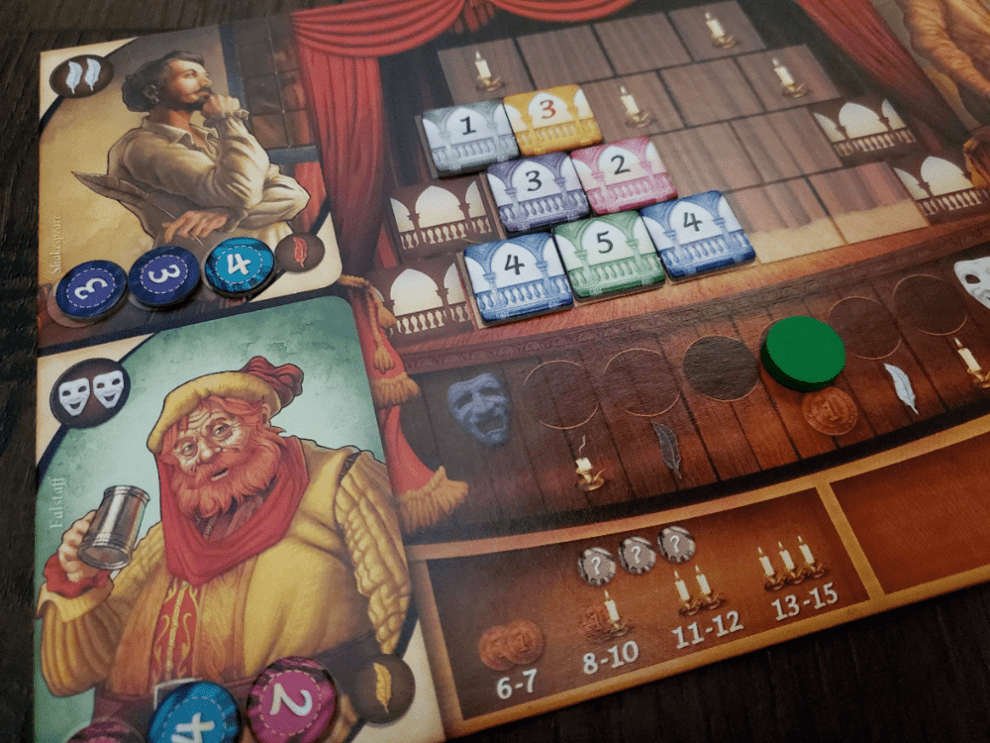 Shakespeare Game Review – Meeple Mountain
