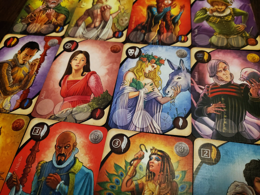 Shakespeare Game Review – Meeple Mountain