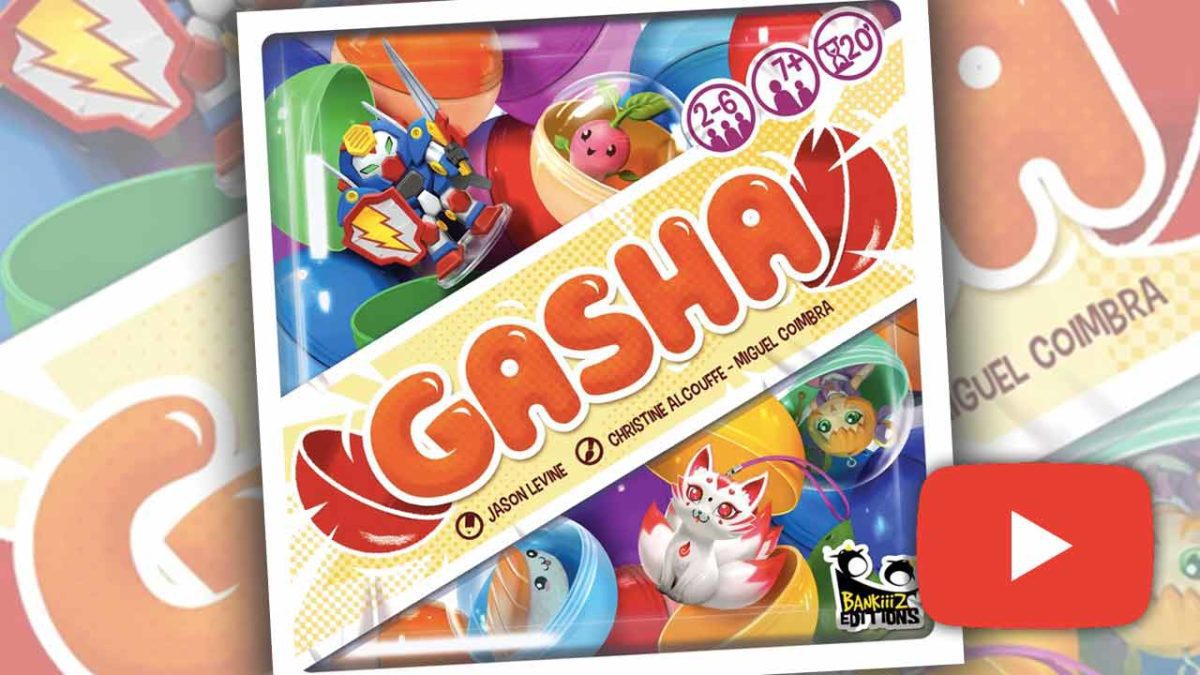 Gasha Game Video Review – Meeple Mountain