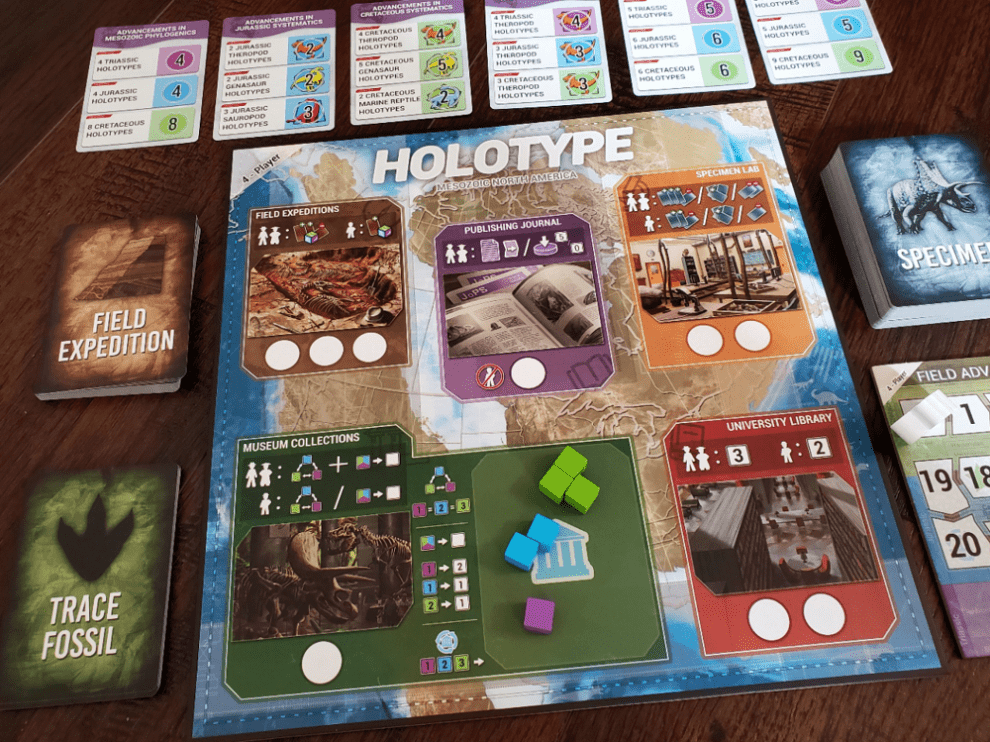 Holotype: Mesozoic North America Game Review – Meeple Mountain