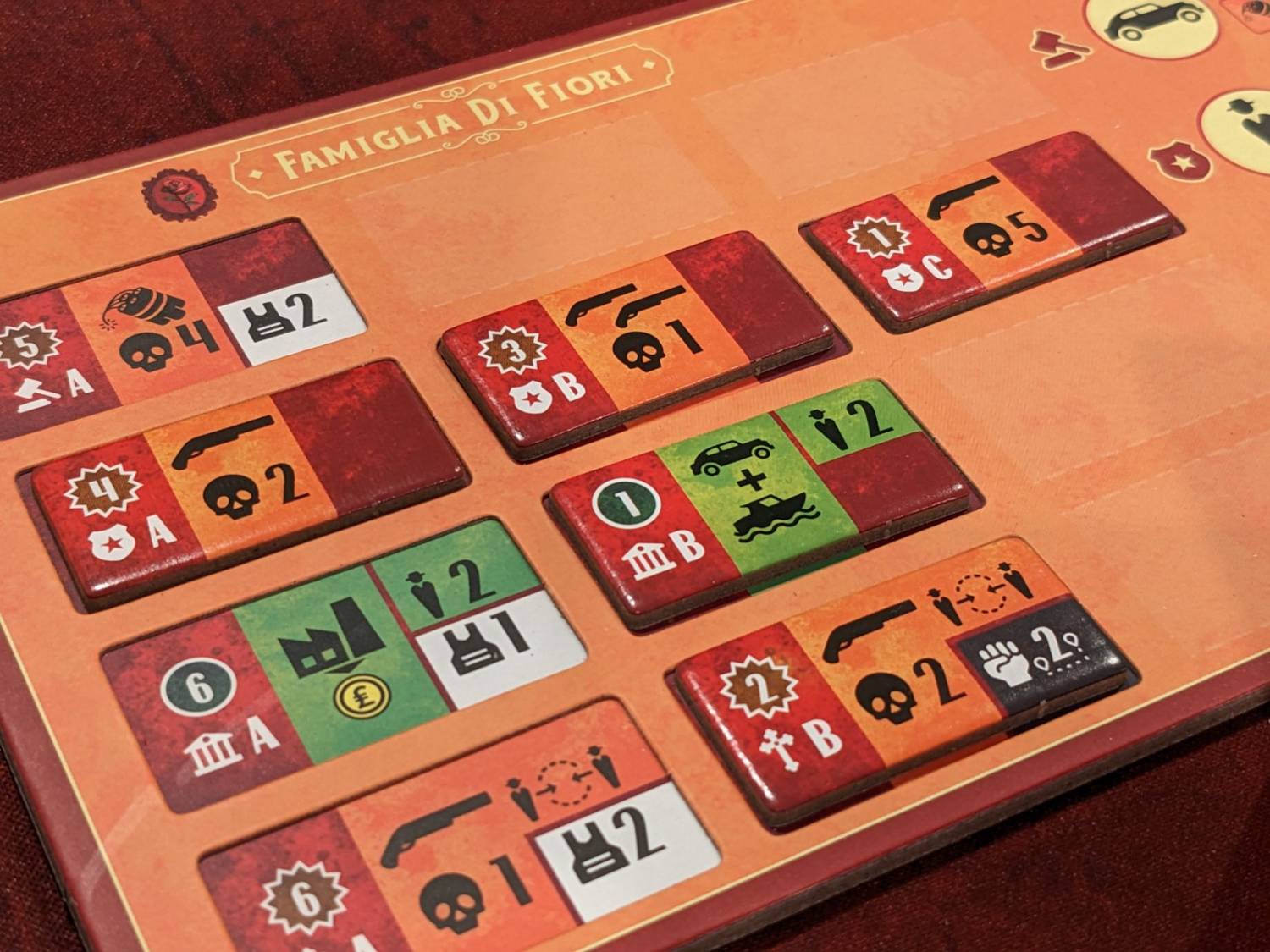 La Famiglia: The Great Mafia War Game Review – Meeple Mountain