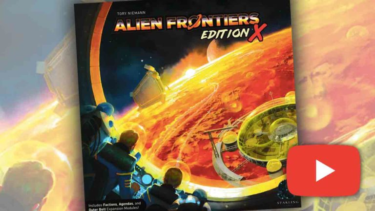 Alien Frontiers: Edition X Game Video Review – Meeple Mountain