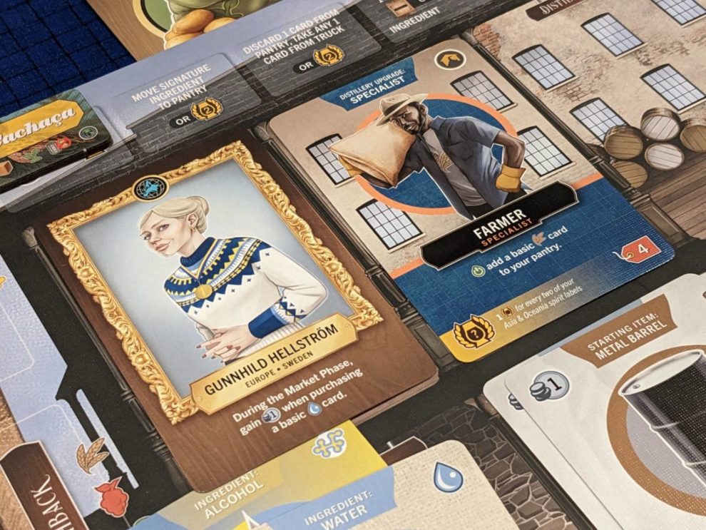 Distilled Game Review – Meeple Mountain