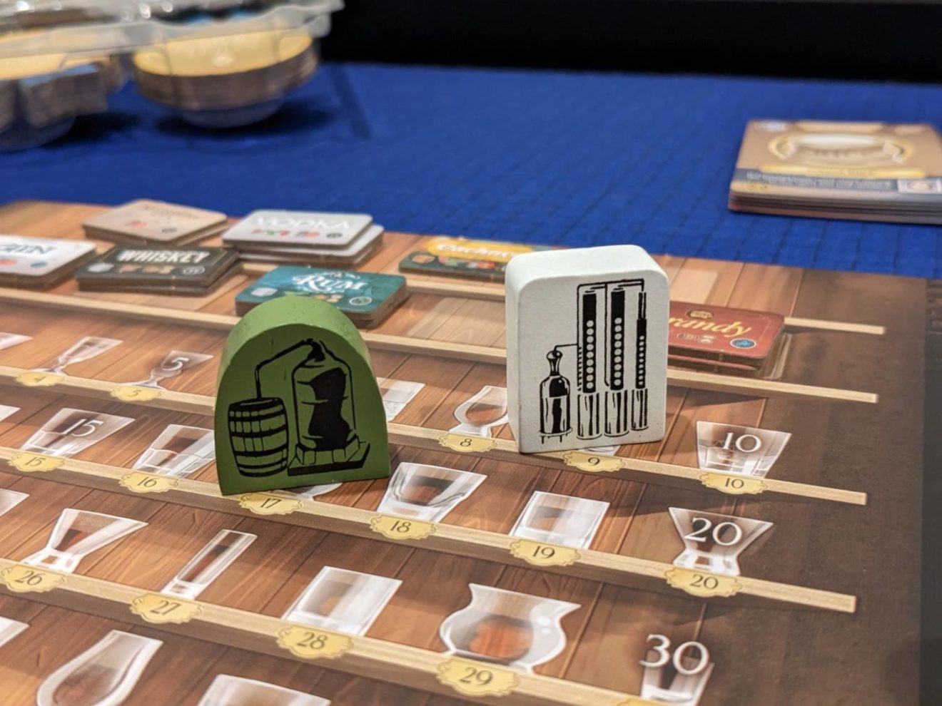 Distilled Game Review – Meeple Mountain