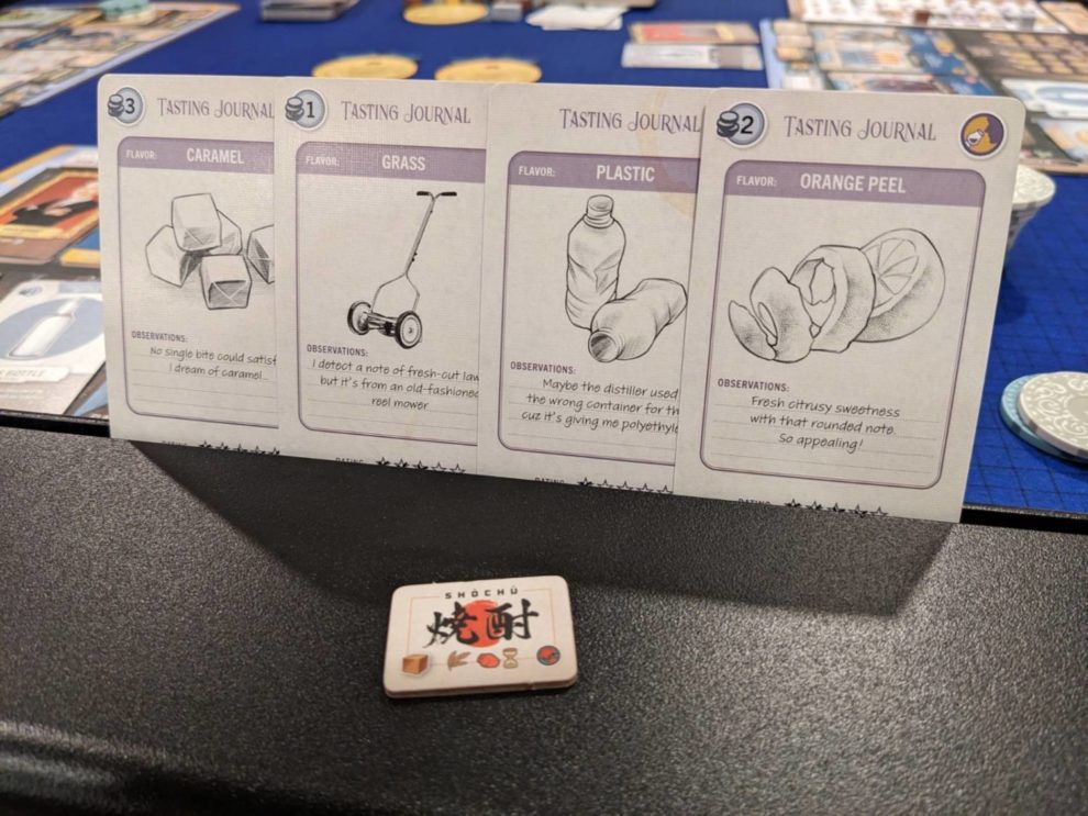 Distilled Game Review – Meeple Mountain