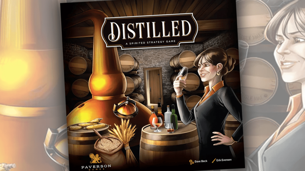 Distilled Game Review – Meeple Mountain