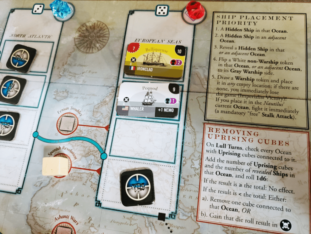 Nemo’s War (Second Edition) Game Review – Meeple Mountain