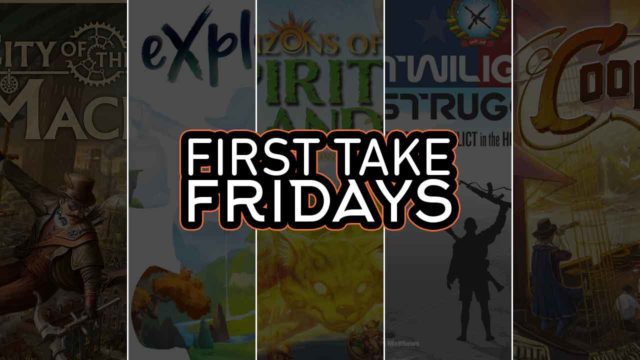 First Take Friday – City of the Great Machine, Explorers, Horizons of ...
