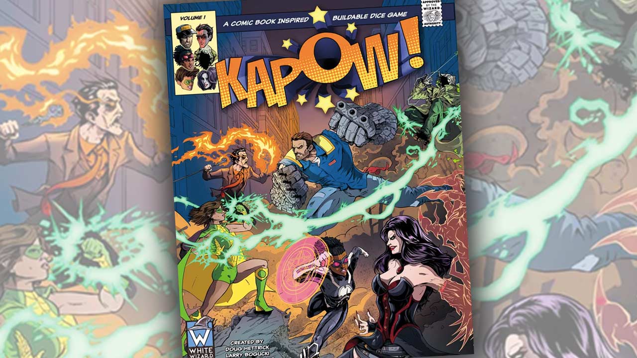 KAPOW! Volume 1 Game Review – Meeple Mountain