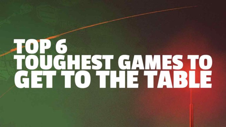 Top 6 Toughest Games to Get to the Table – Meeple Mountain